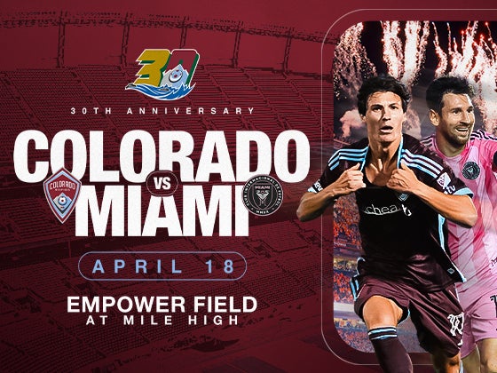 Colorado Rapids vs Inter Miami CF | Empower Field at Mile High